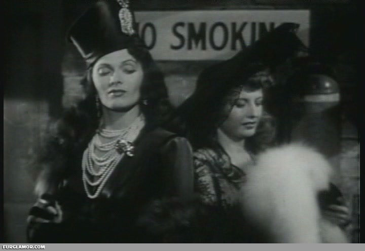 Fur Film Gallery - Lady of Burlesque, 1943 - Fur Glamor