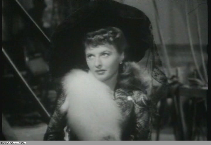 Fur Film Gallery - Lady of Burlesque, 1943 - Fur Glamor
